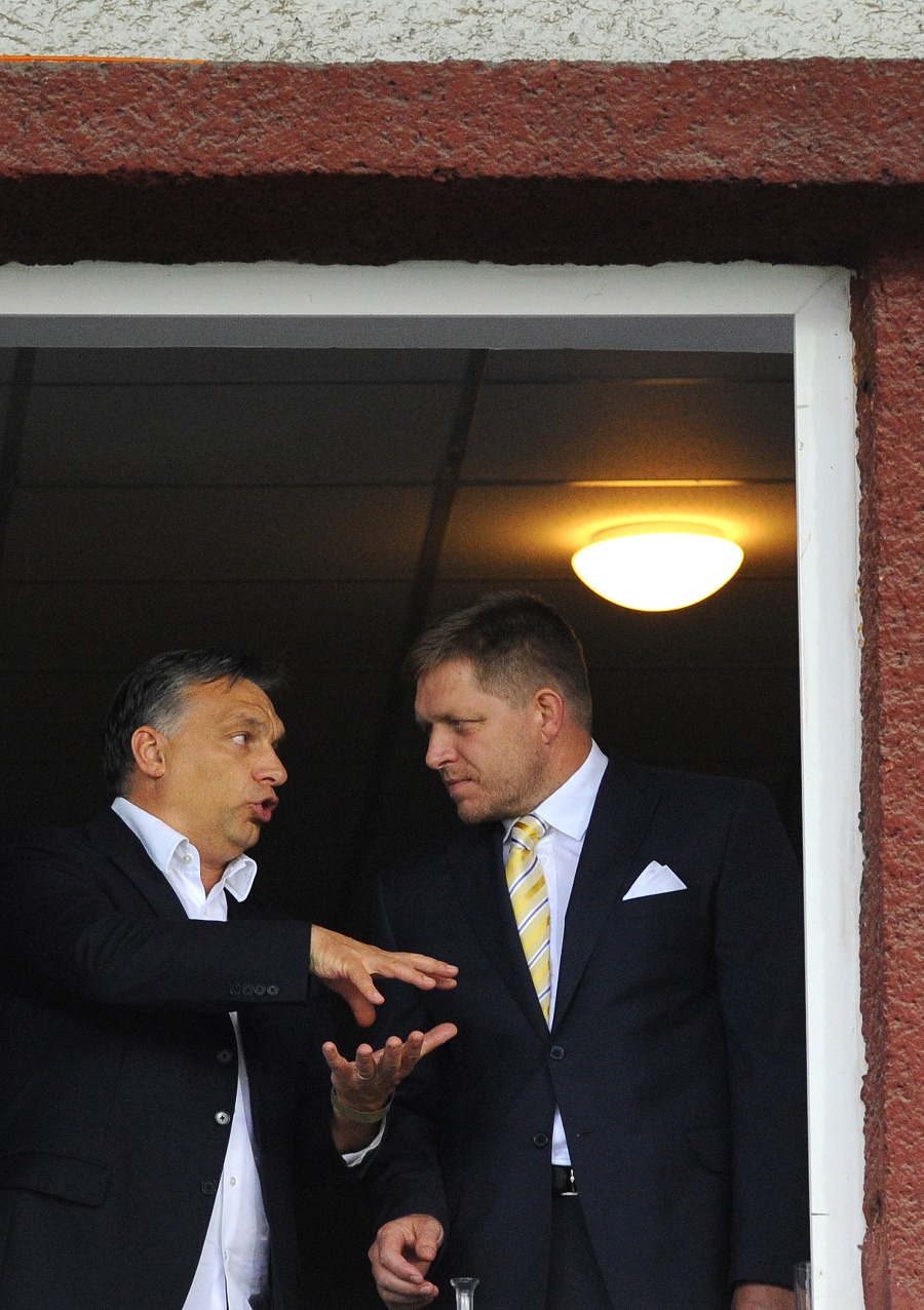 Fico s Orbánom na zápase Slovanu s Videotonom: Hovorili najmä o futbale ...