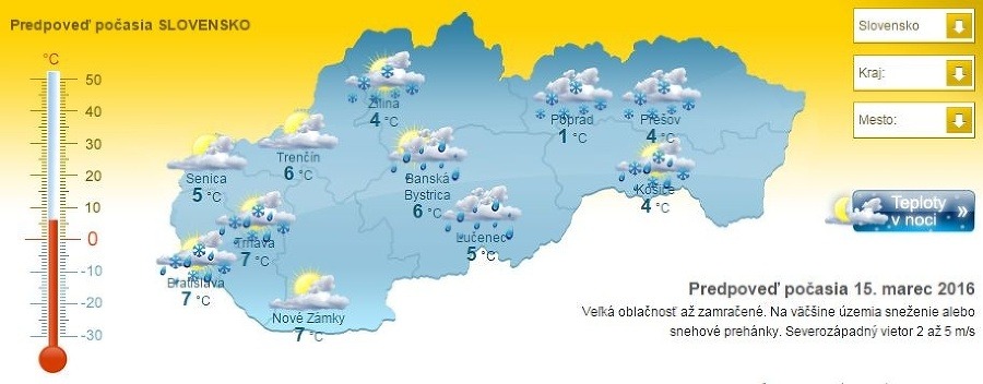 Počasie na budúci týždeň napovie, aká bude Veľká noc: Najprv sneh ...