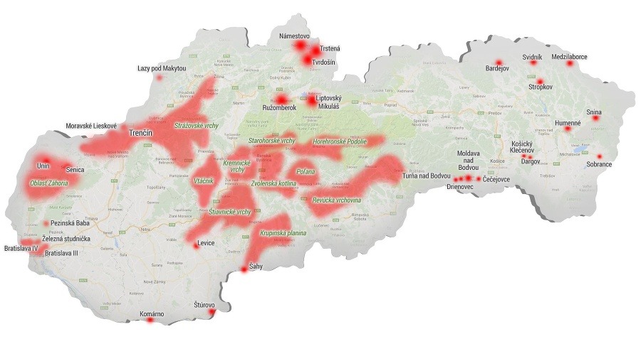 MAPA najrizikovejších oblastí Slovenska: Druhá svetová vojna dokáže ...