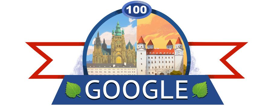Výročie vzniku Československa si všimol aj Google: Sviatočné logo a ...