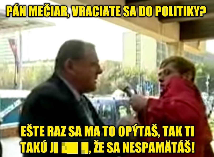 FOTO Zlatá baňa internetového humoru: Mečiar sa vracia a Trubanov joint ...