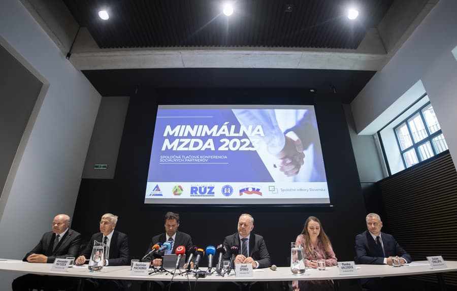Historická dohoda! Sociálni partneri sa prvý raz zhodli na minimálnej ...
