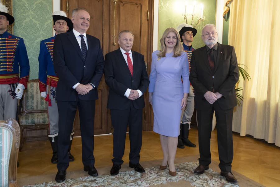 FOTO Spoločný obed prezidentov Slovenska: Dominovali témy vnútornej ...