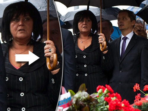 Deľba práce u Slotovcov: Rafaj bol v suchu, kolegyňa mu podržala ...