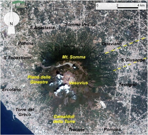 Unikátne FOTO z vesmíru: Sopka Vezuv je časovanou bombou! – galéria ...