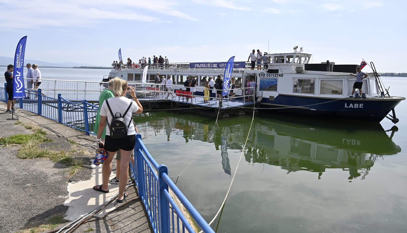 Na Zemplínskej šírave pribudla atrakcia, výletná loď Labe začala plavby