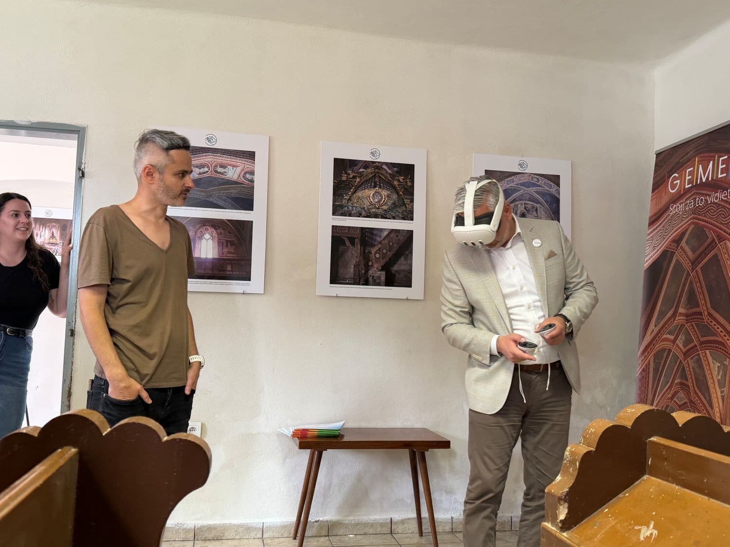 Stredoveký kostol môžu návštevníci spoznávať i vďaka virtuálnej realite