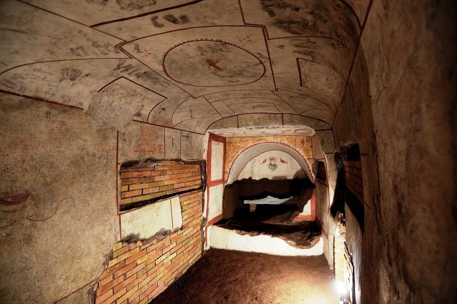 Mesto mŕtvych pod Rímom: Unikátny pohľad do tajuplných katakomb ...