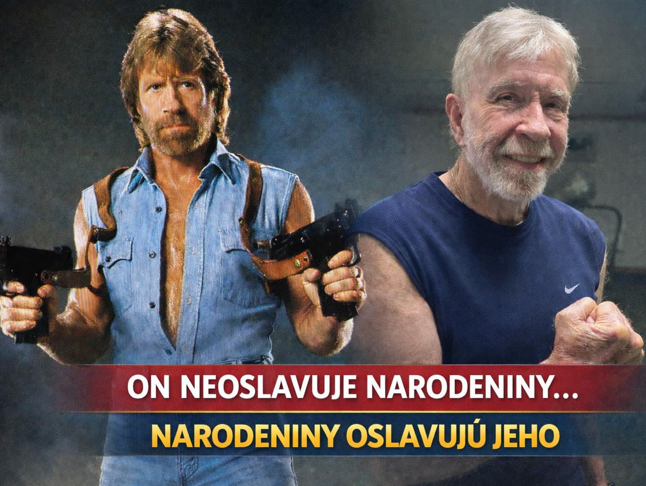 Legendárny Chuck Norris má 86 rokov: Je z neho šedivý dedko s krásnou ...