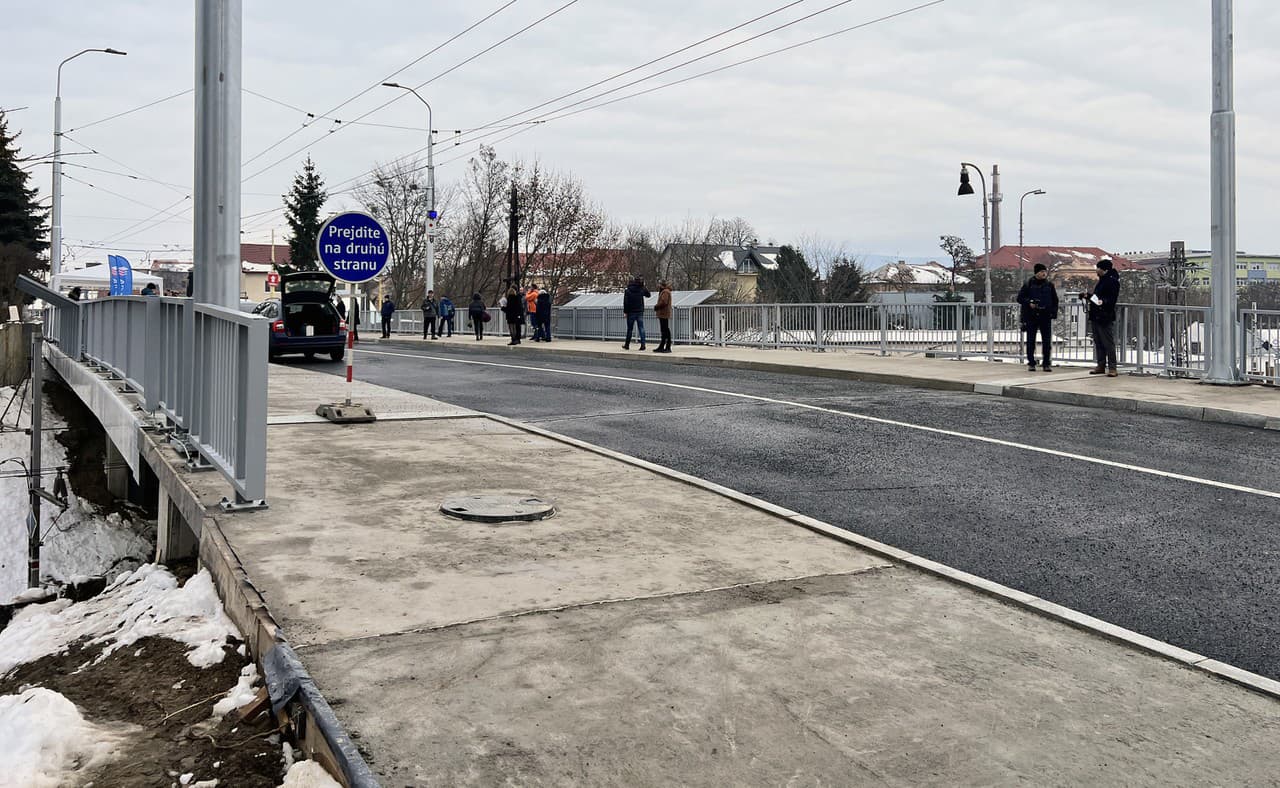 Most na Škultétyho ulici v Prešove prešiel rozsiahlou rekonštrukciou ...