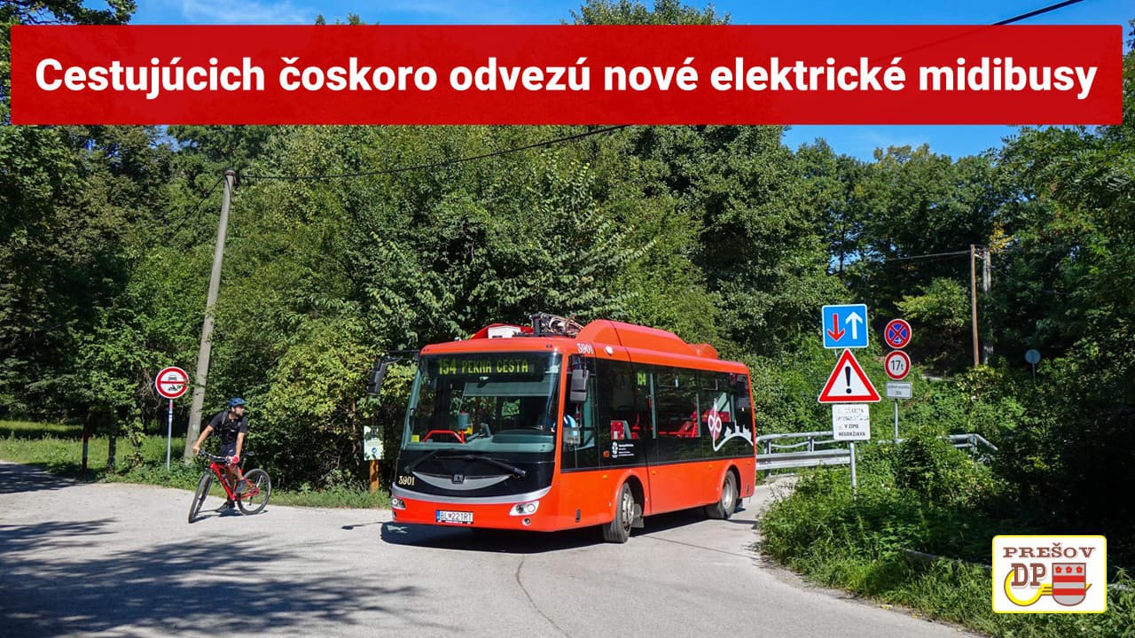 V Prešove sa pripravujú na prevádzku elektrických midibusov - foto ...