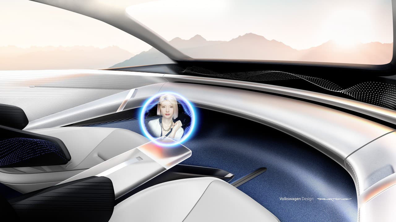 Volkswagen ID. Code - Umelá inteligencia, auto ako avatar a okná, ktoré ...