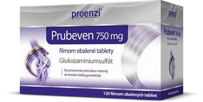 Prubeven 750 mg filmom obalené tablety je liek na vnútorné použitie ...